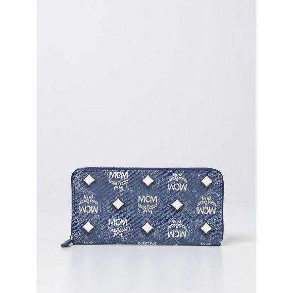 MCM | Accessories | Mcm Wallet Woman Denim | Poshmark